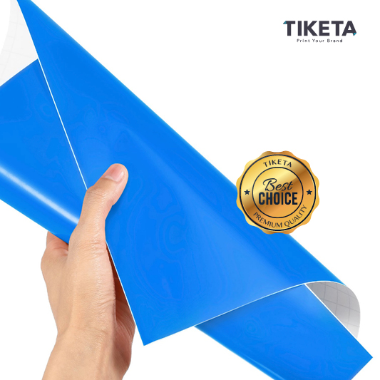 גיליונות ויניל צבע תכלת TIKETA