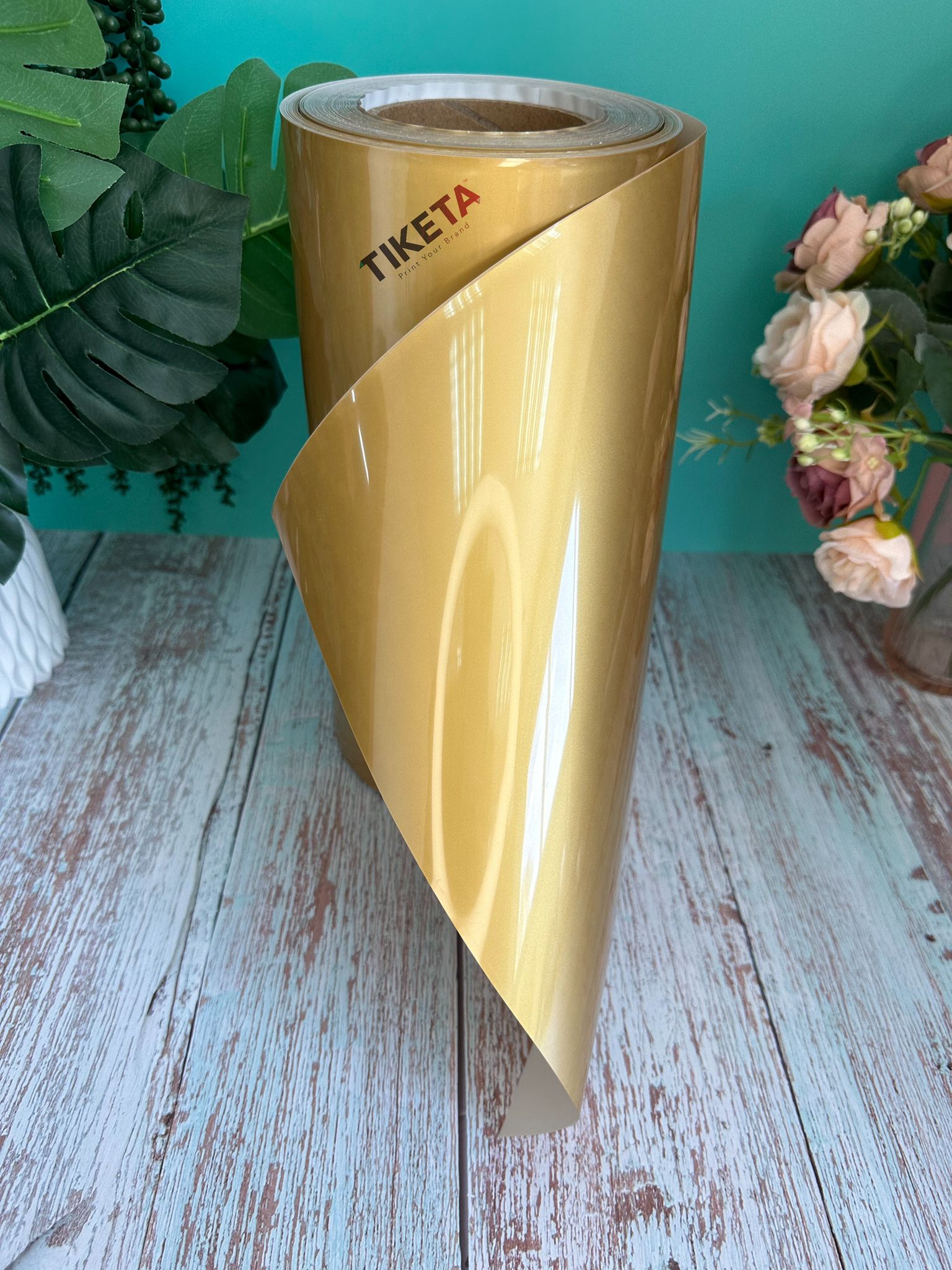 גליל ויניל HTV זהב TIKETA