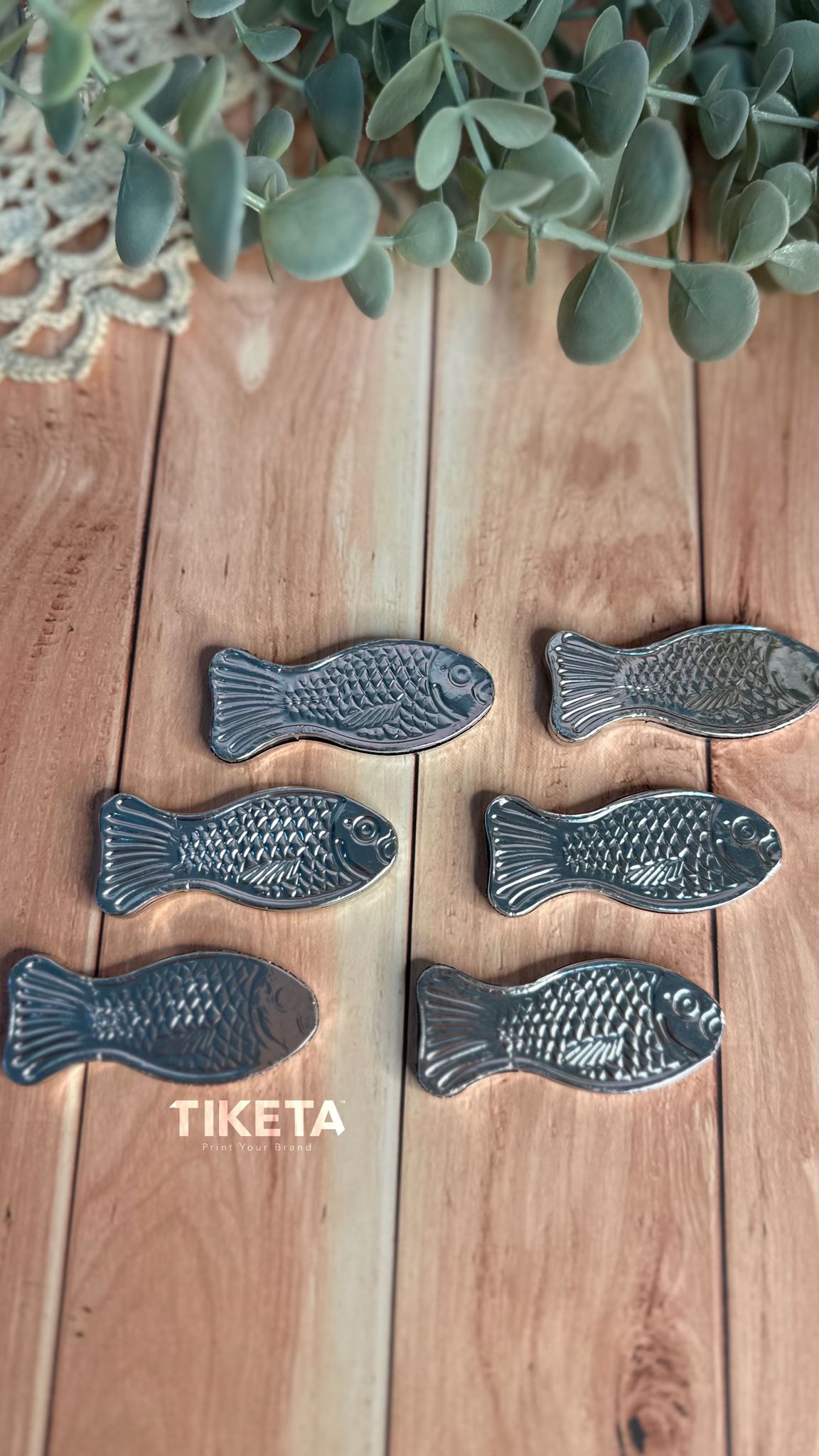 שוקולד דגים כסוף TIKETA