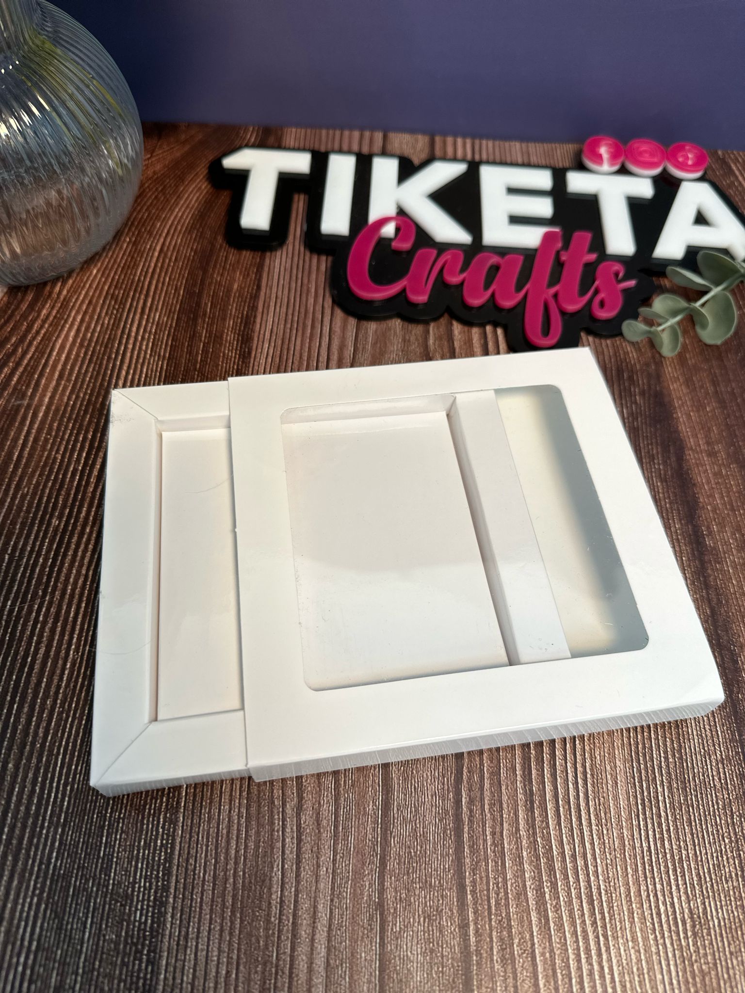 קופסאת שוקובוקס 9 צבע לבן מבריק